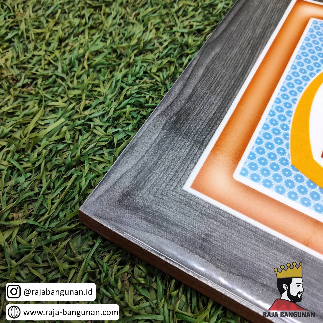 KERAMIK ARWANA ANTALYA GREY 40×40 | Raja Bangunan