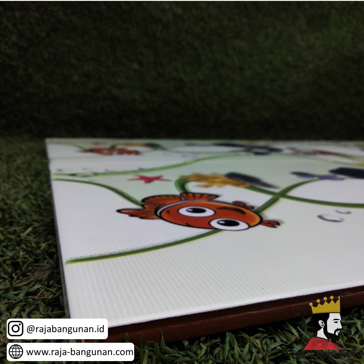 KERAMIK KOBIN BELUGA GREEN 25×40 | Raja Bangunan