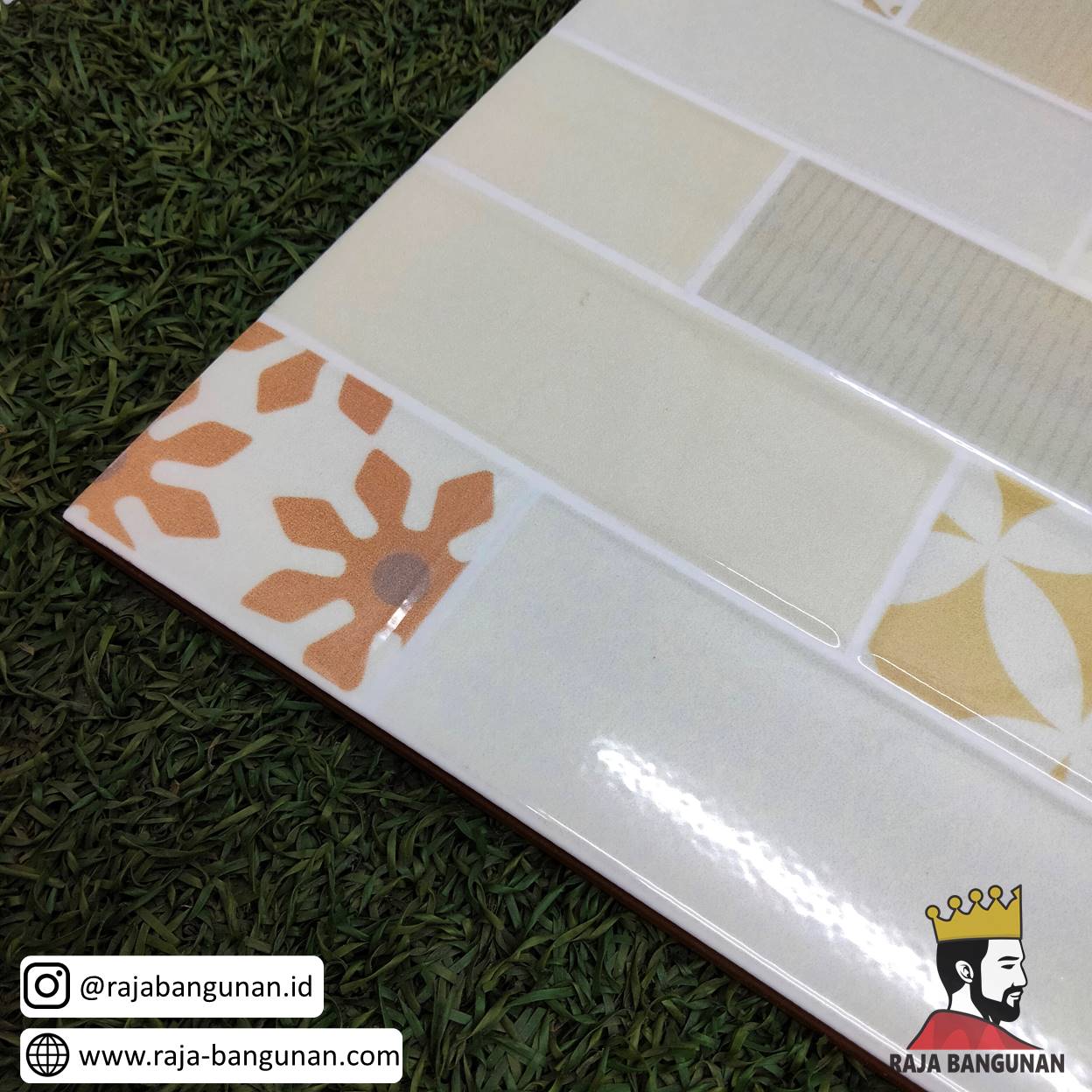 KERAMIK UNO LEVANTE BEIGE 25×40 | Raja Bangunan