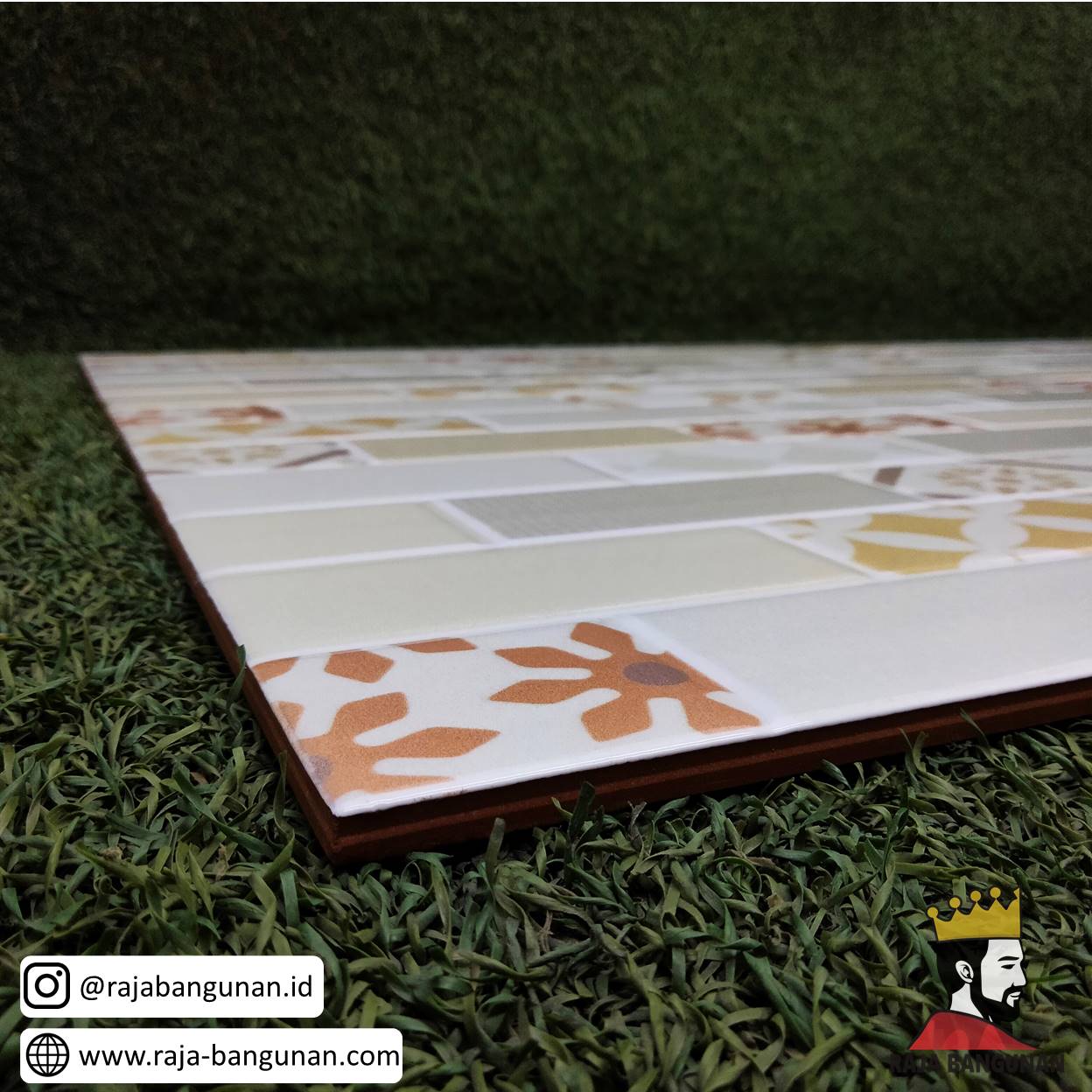KERAMIK UNO LEVANTE BEIGE 25×40 | Raja Bangunan