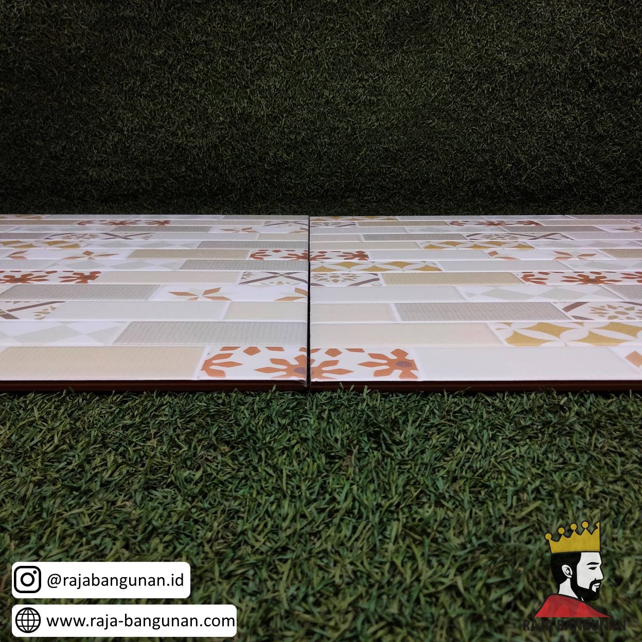KERAMIK UNO LEVANTE BEIGE 25×40 | Raja Bangunan