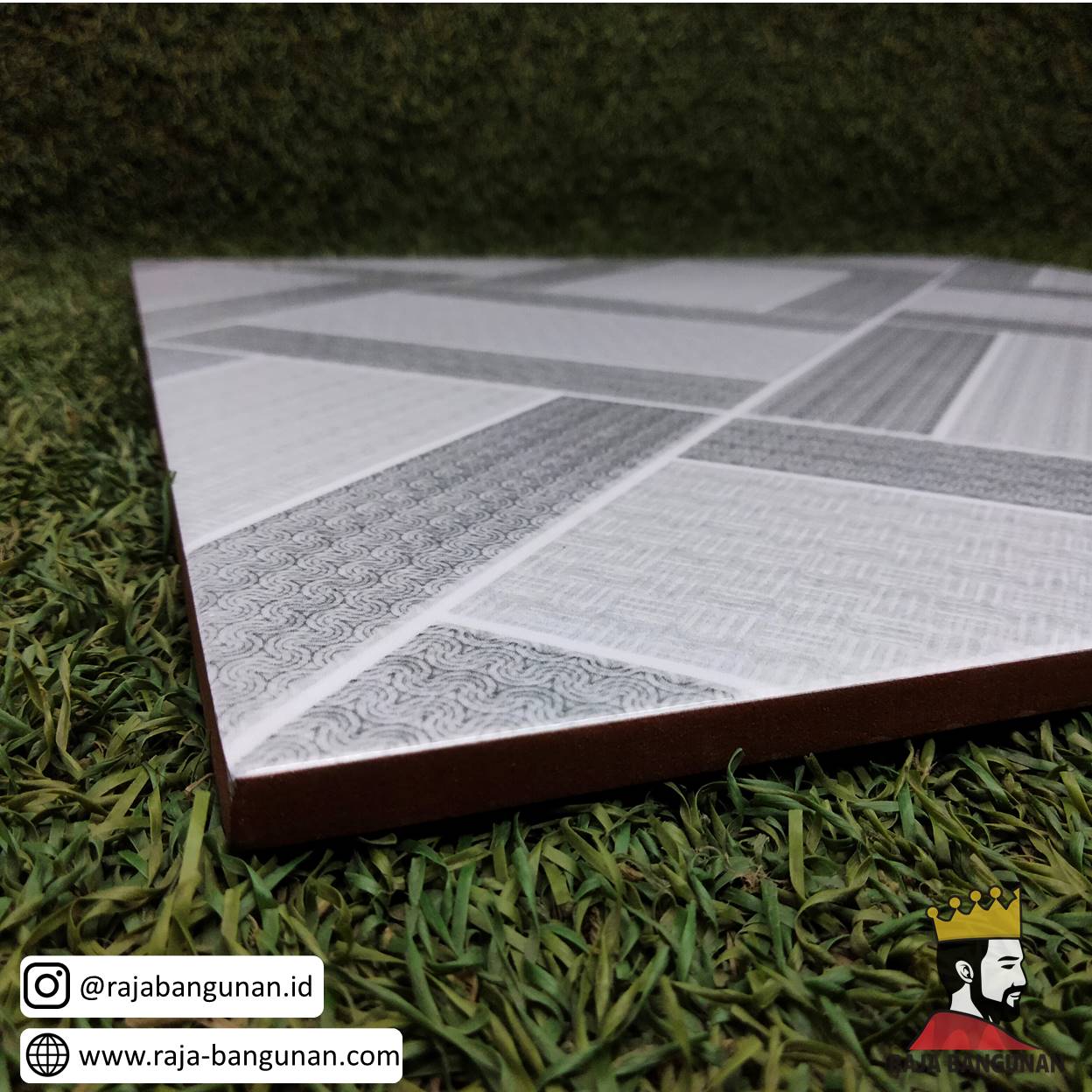 KERAMIK KOBIN MONTECARLO GREY 40×40 | Raja Bangunan