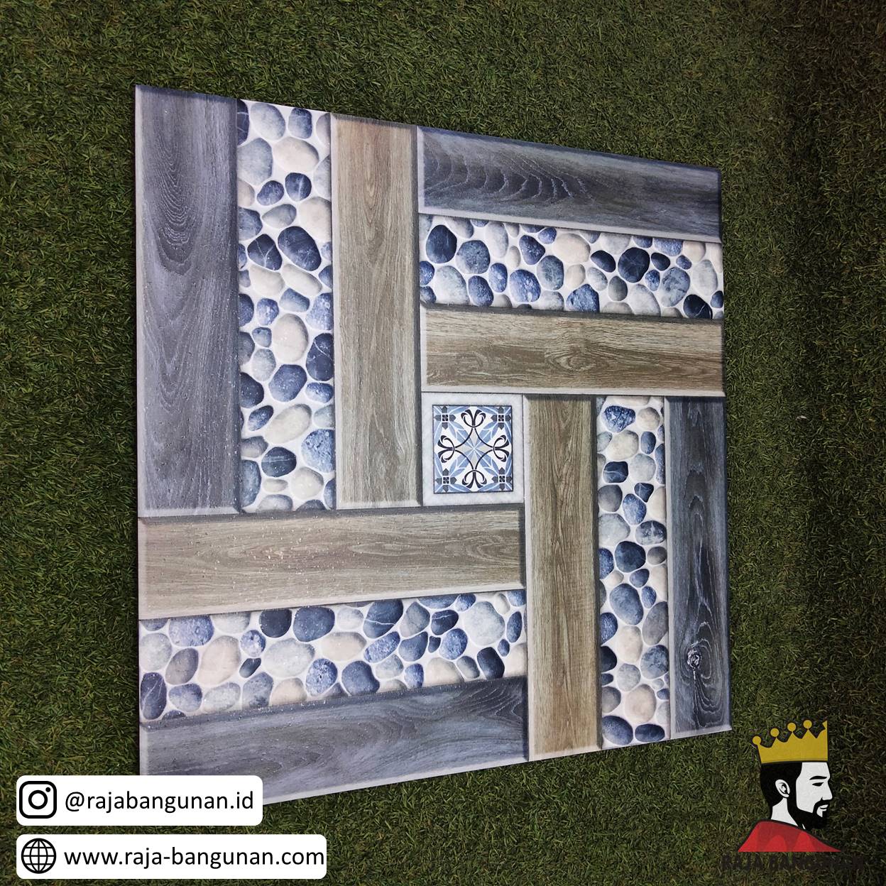 KERAMIK KOBIN OLYMPUS GREY 50×50 | Raja Bangunan