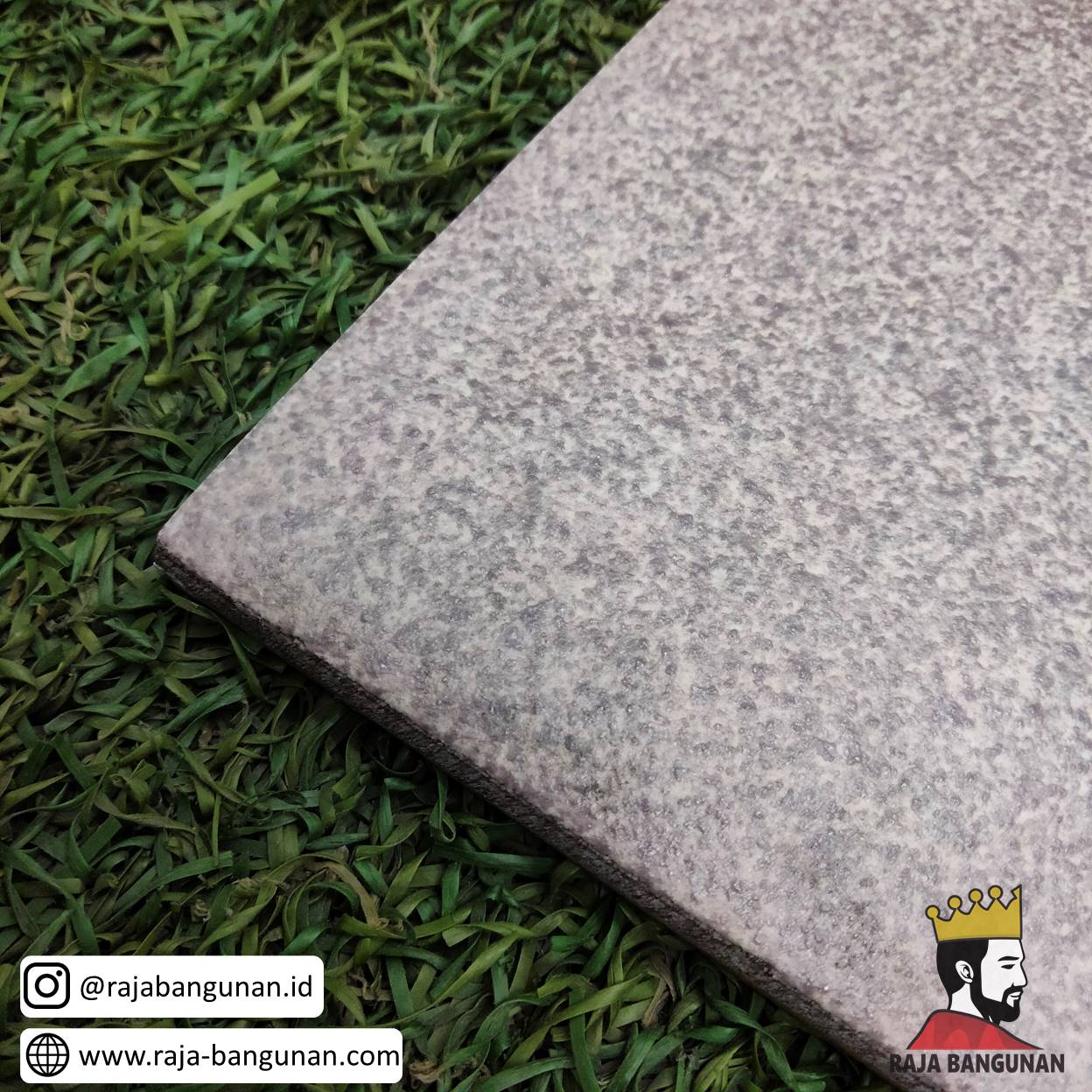KERAMIK IMPRESSO ROCKY GREY 40×40 | Raja Bangunan