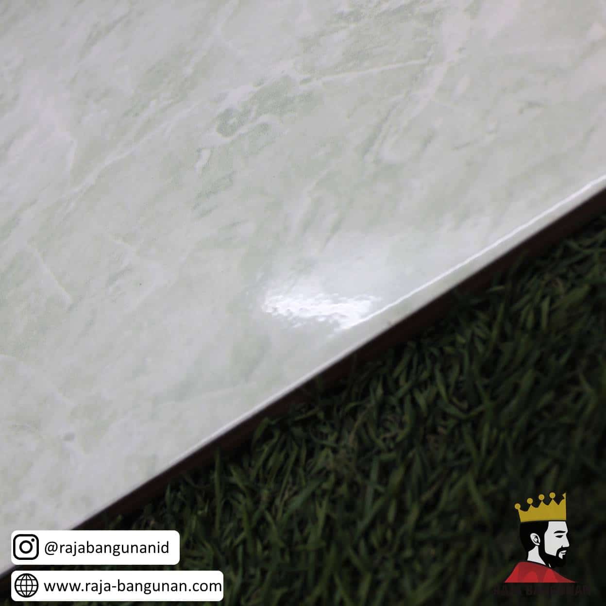 KERAMIK ASIA TILE MADISON GREEN 30×30 | Raja Bangunan
